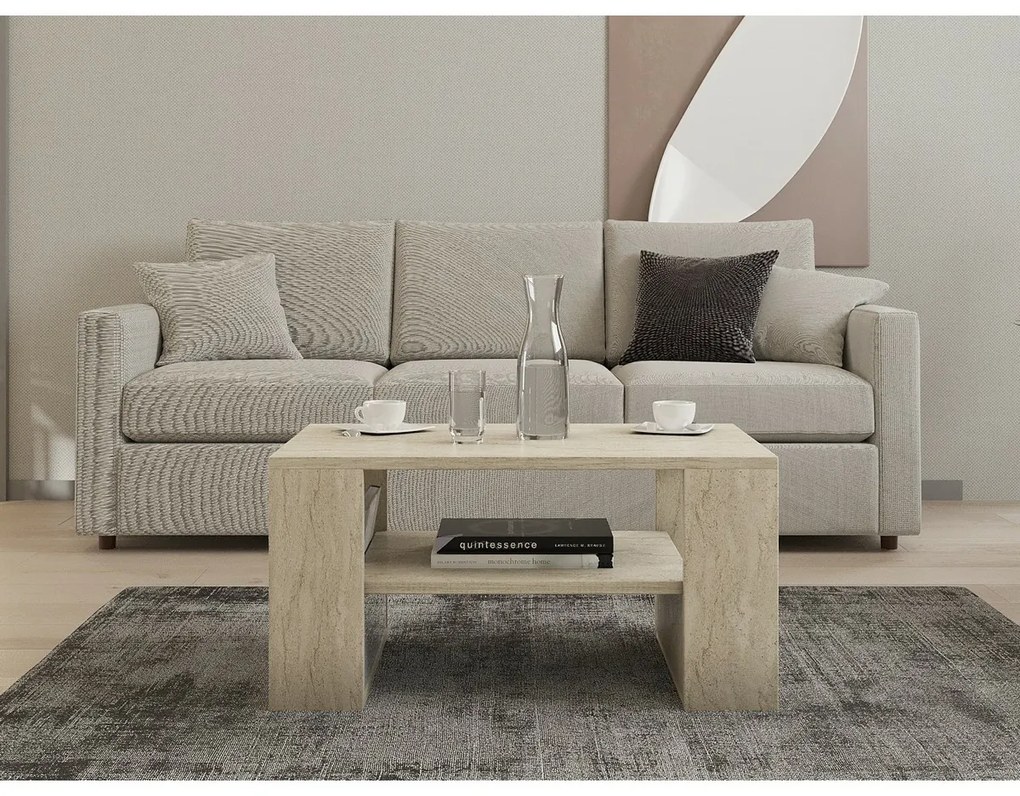 Konferenční stolek Iris Travertine