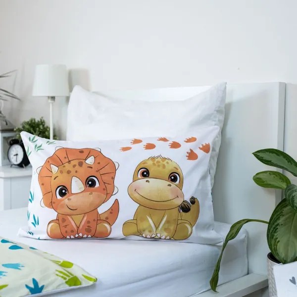 Jerry Fabrics Povlečení do postýlky Dino 02 baby 100x135, 40x60 cm