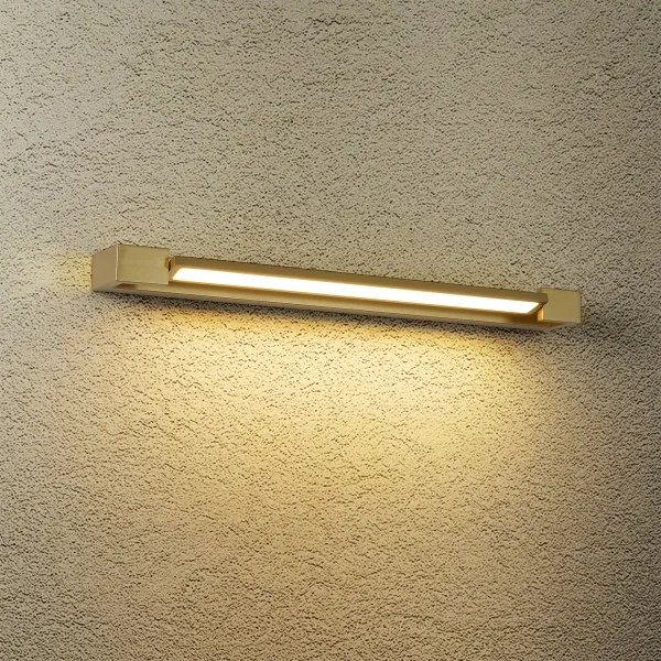 Brilagi-LED Koupelnové osvětlení zrcadla AQUA LINE LED/18W/230V 60 cm IP44 zlatá