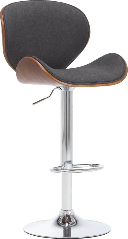 vidaXL Barová židle černá umělá kůže [287412] Barva: světle hnědá a černá