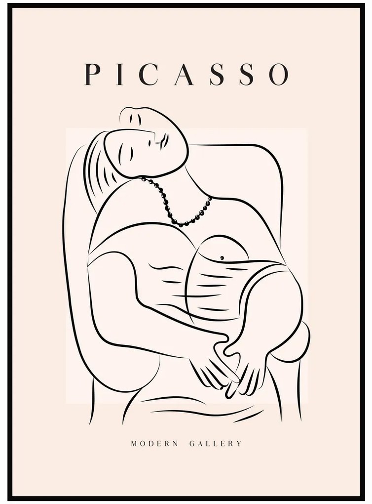 Pablo Picasso - Láska 40 x 50 cm