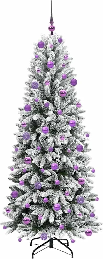 Umělý vánoční stromeček Bílá 180 cm PVC, plast, ocel a PE 3396051