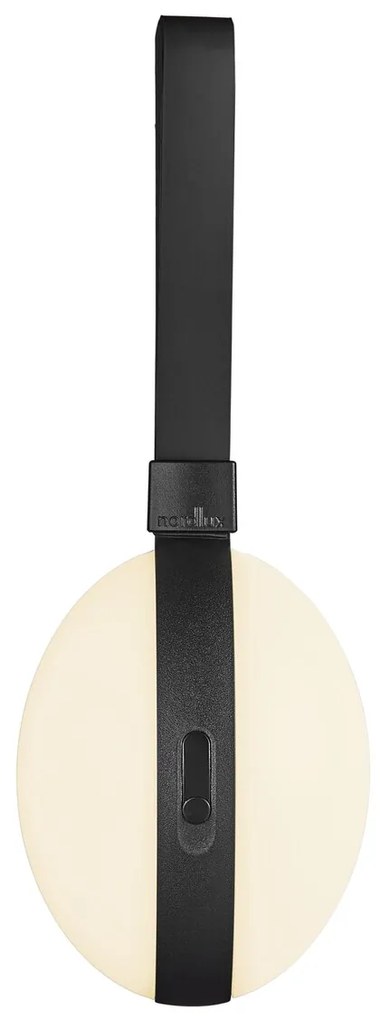 Černá přenosná LED lampa Bring To Go 12 1W  - Nordlux