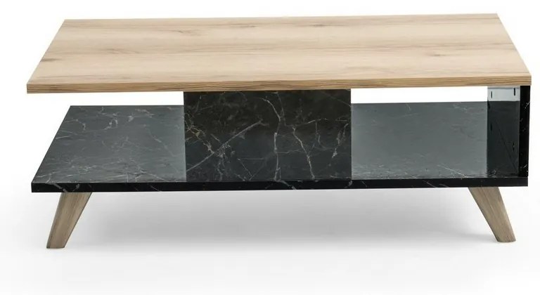 Konferenční stolek Sumer Marble and Oak