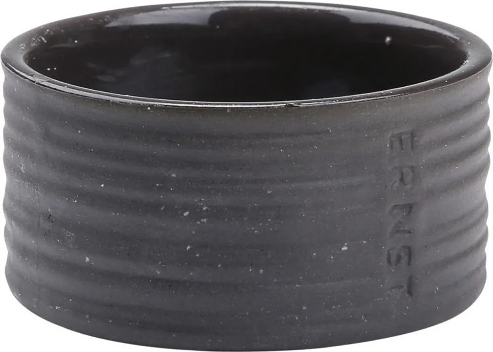 Kameninový svícen na čajovou svíčku Ernst DarkGrey Ernst