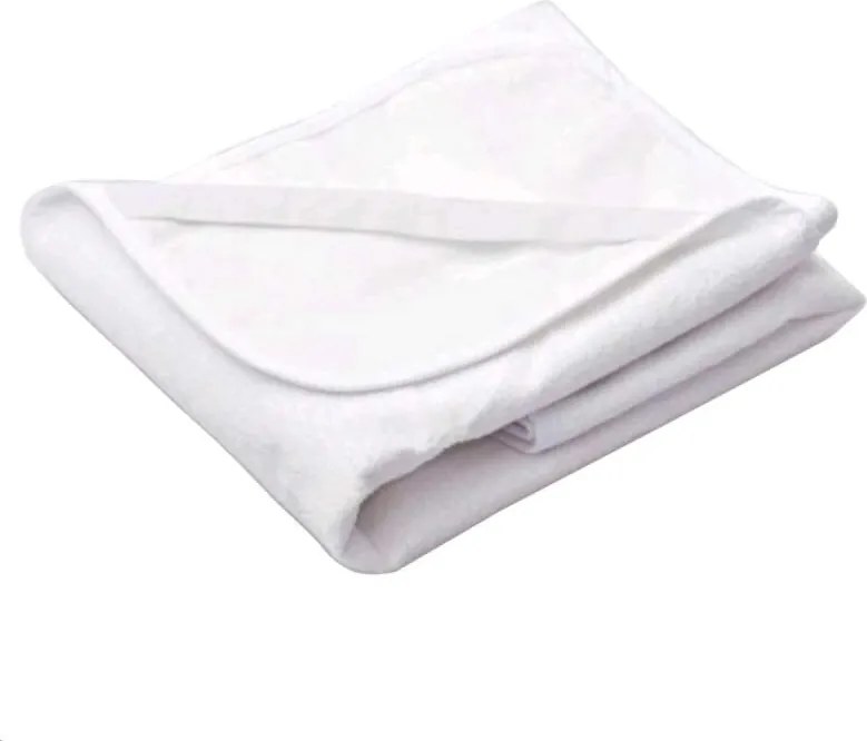 Froté nepromokavá podložka New Baby 40x90 bílá