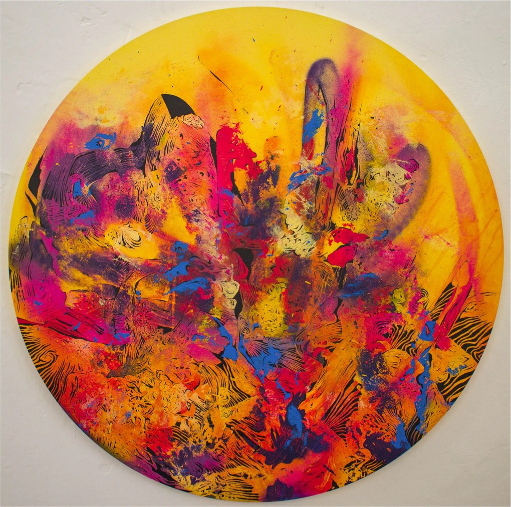 Dosy Doss | Počátek Rám: Bílý, Velikost: 40 x 40 cm