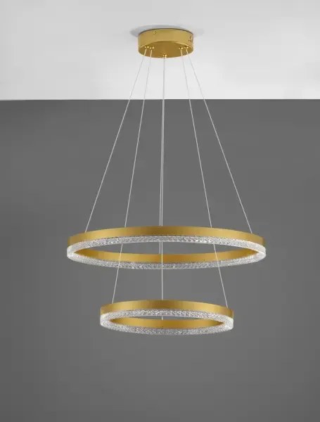 LED lustr Adria 2 zlaté