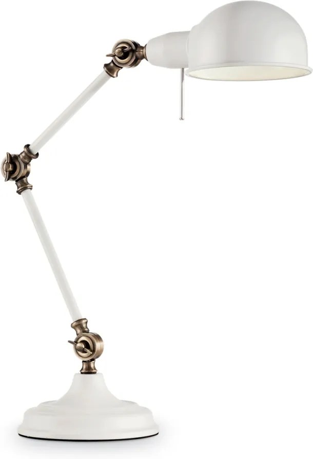 Ideal Lux Stolní lampa Truman White