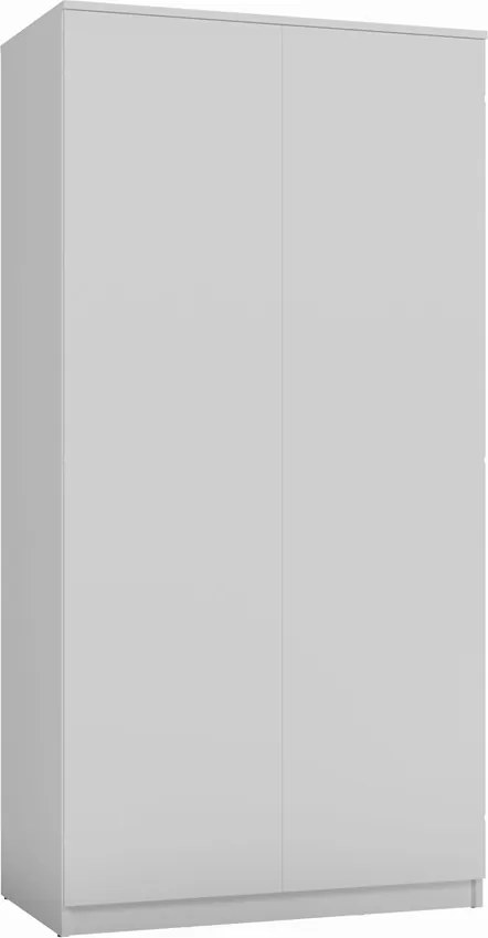 TPS Šatní skříň SD-90 cm - Bílá