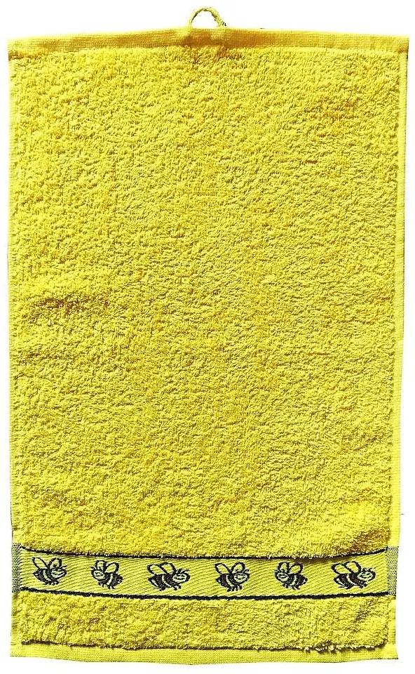 Profod Dětský ručník Kids 30x50 cm yellow