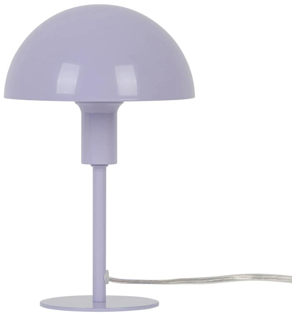 Stolní lampa Ellen mini z kovu, lila