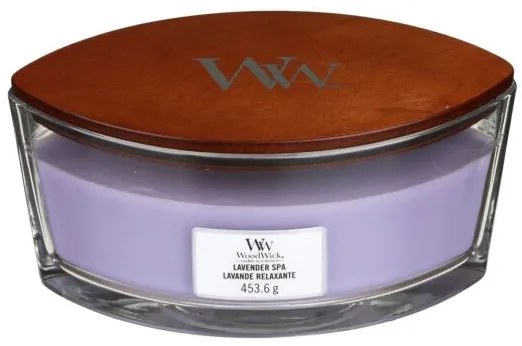 WoodWick Svíčka loď Lavender Spa, 453 g