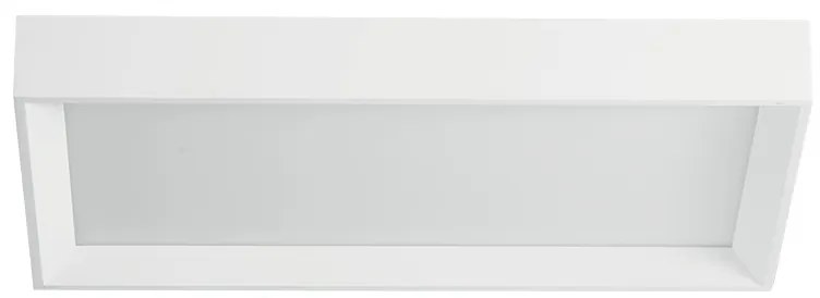 Linea Light CA007DWHMDI Tara dimmable, bílé stropní svítidlo, 44W LED 2700K stmívatelné phase-cut, 54x29cm