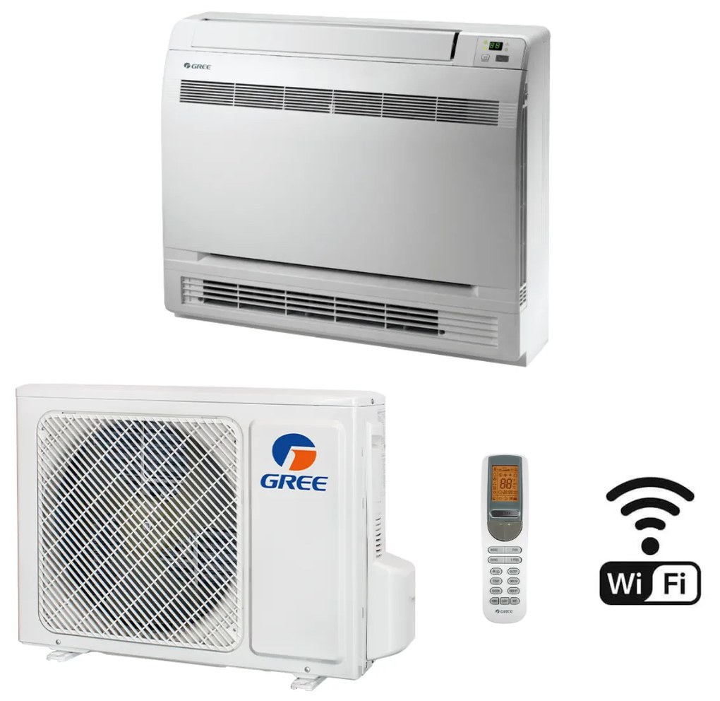 Klimatizace Gree Console 3,5 kW - sestava 1+1 včetně montáže