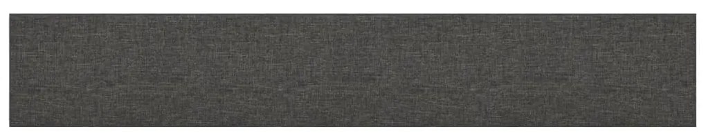 Nástěnné panely 12 ks tmavě šedé 90 x 15 cm textil 1,62 m² - Default Title