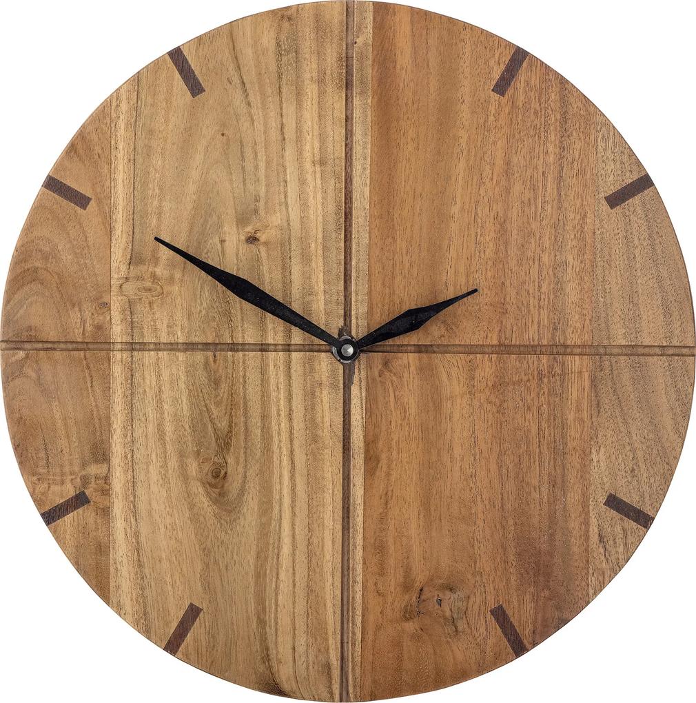 Nástěnné hodiny Florina dřevěné 30 cm