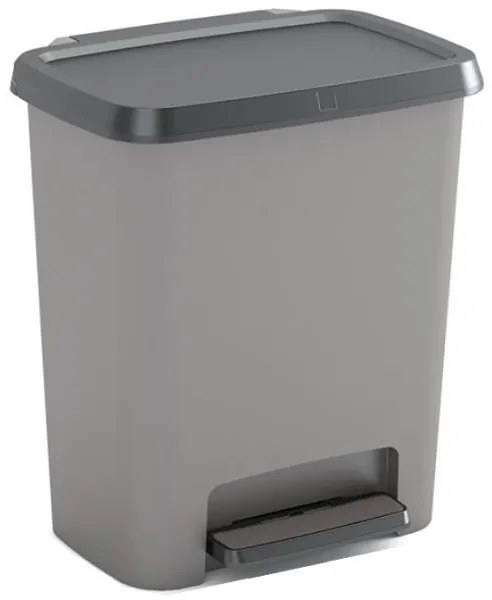 Plastový odpadkový koš KIS COMPATTA RECYCLING 12 + 12 l