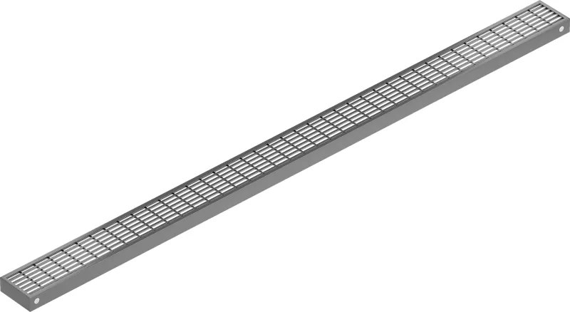 Mexen Flat M33 krytka žlabu 100 cm, broušený grafit, 1E33100