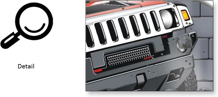 Živá Zeď Samolepka na zeď Auto Hummer