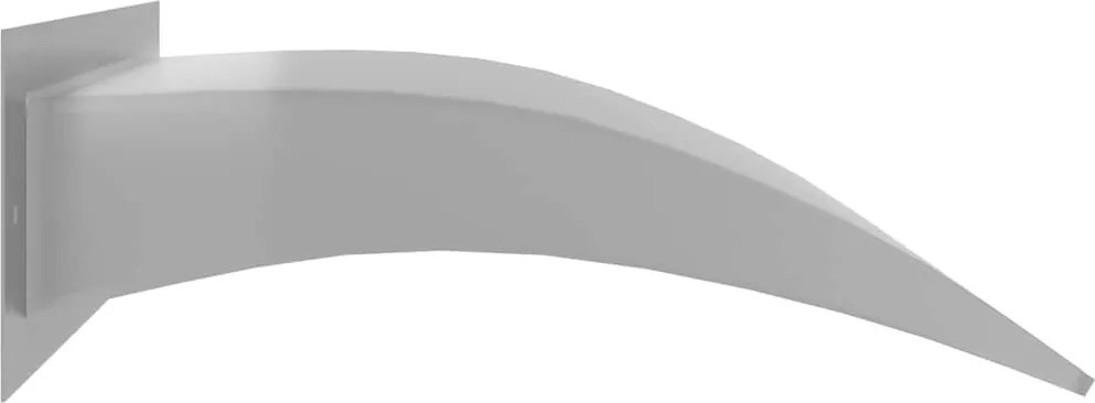 Bazénová fontána stříbrná 45x26x13 cm nerezová ocel 148921