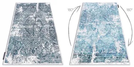 Moderní koberec DE LUXE 2082 ornament vintage Strukturální, krém / velikost 120x170 cm | krásné koberce cz