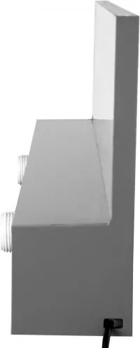 Vodní kaskáda 91,9 × 8,1 × 20,6 cm, fontána s vodopádem v bazénu 17 barev LED