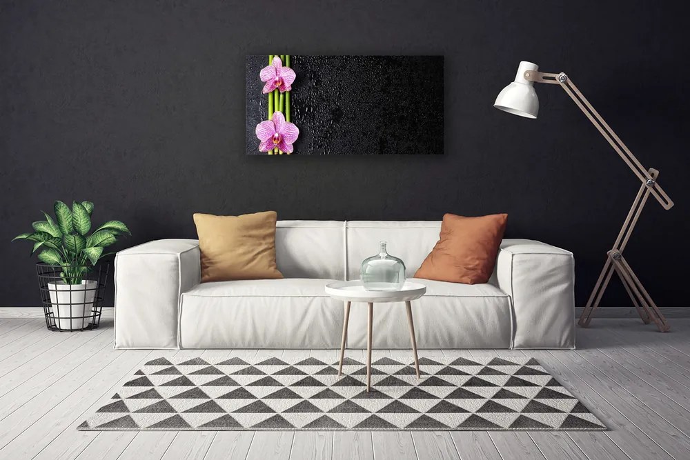 Obraz na plátně Bambus Květ Rostlina Příroda 100x50 cm