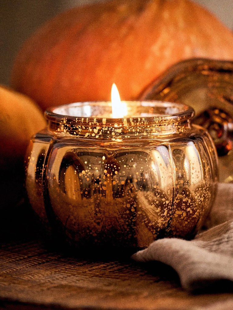 Sinsay - Vonná svíčka ve tvaru dýně Cinnamon - oranžová