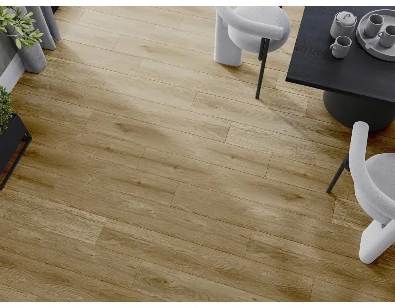 Mexen Manhattan, vinylová podlaha 1240x182 mm SPC 6,5 mm, IXPE 1,5 mm, 4stranná V-drážka, dub, F1041-1240-182-505-4V1-01