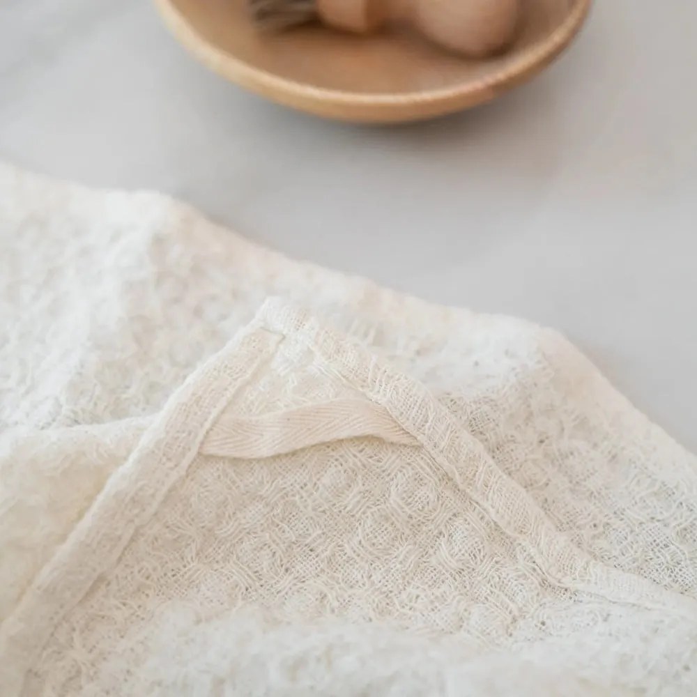 Lněné utěrky v sadě 2 ks 26x26 cm Undyed – Linen Tales