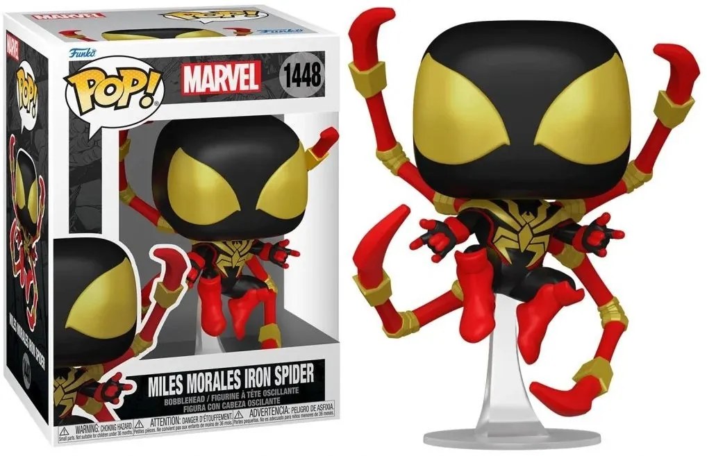 Funko pop! marvel miles morales iron spider 1448