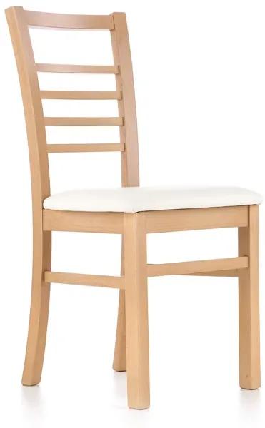 Dřevěná jídelní židle ADRIAN Halmar dub medový