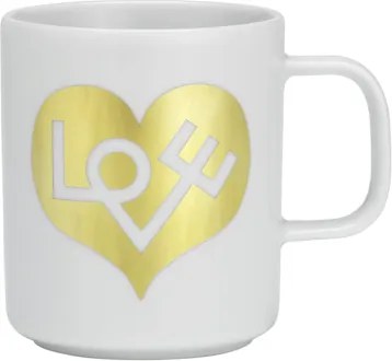 Coffee Mugs - Love Heart zlatý Vitra