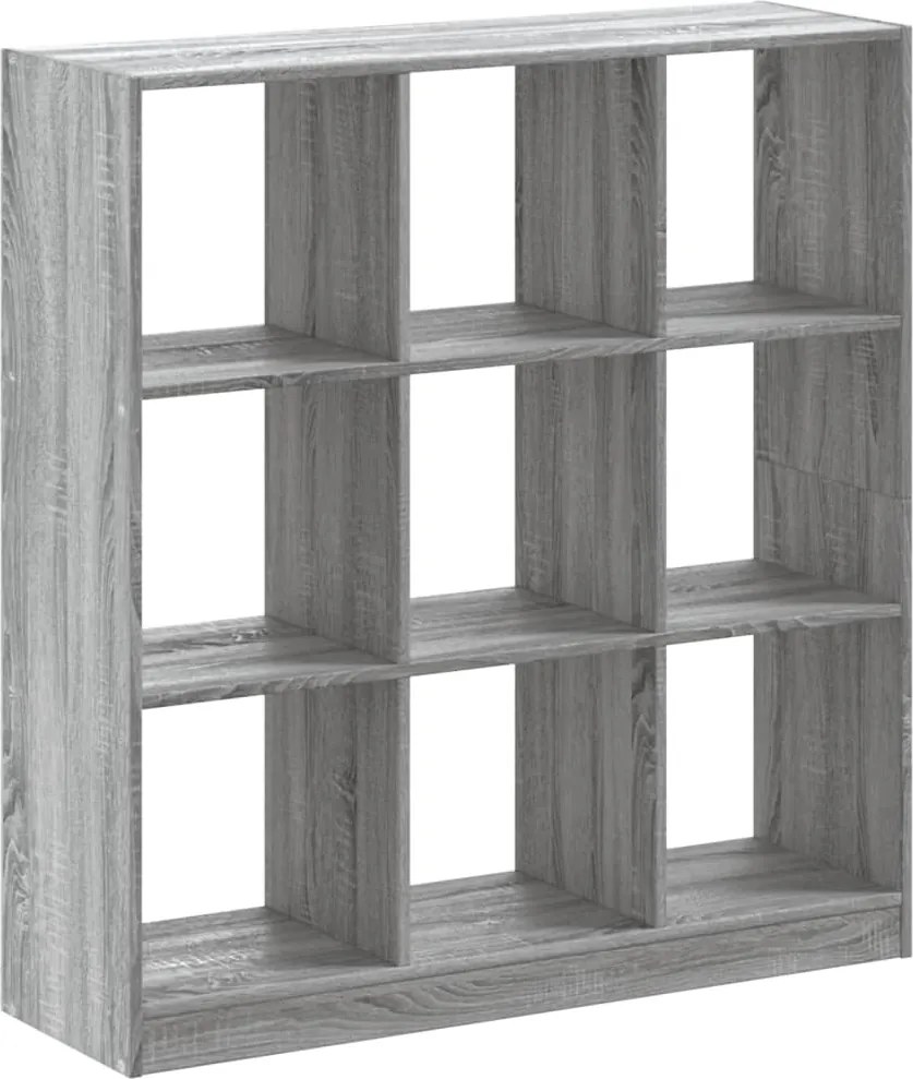 Knihovna šedá sonoma 102 x 32 x 108 cm kompozitní dřevo 3307842