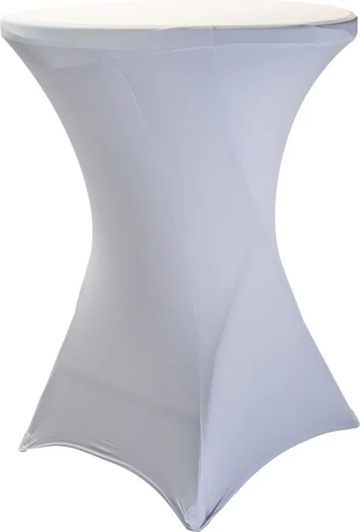 AKCE! Bistro stolek koktejlový 60 cm s ubrusem ZDARMA Barva ubrusu: BÍLÁ / WHITE