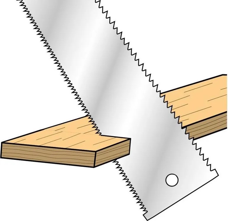 Pila japonská tesařská dvoubřitá, čepel 253 mm EXTOL PREMIUM