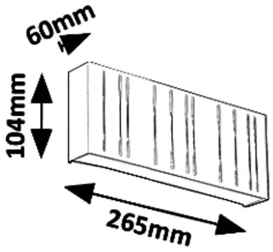 Rabalux 8874 - LED Venkovní nástěnné svítidlo MARIBOR LED/12W/230V IP65
