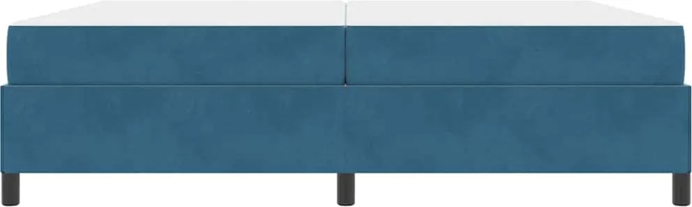 Rám postele Tmavě modrá 200 x 200 cm textil 3399088