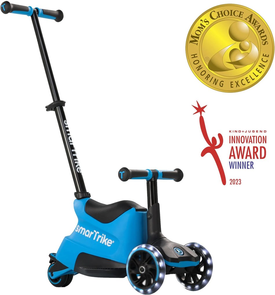 Smartrike xtend scooter ride-on blue