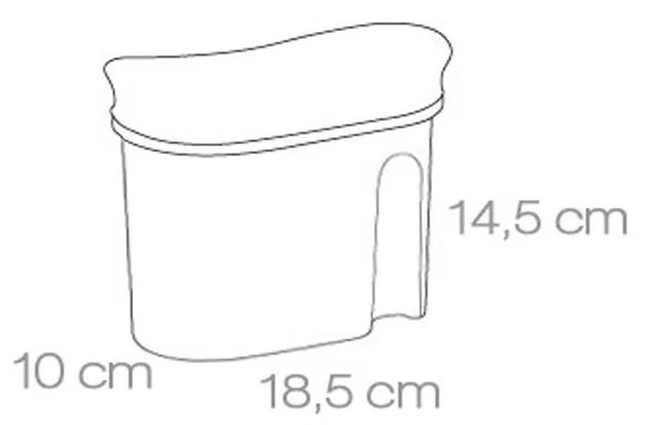 TESCOMA Dóza 4FOOD 1,0 l