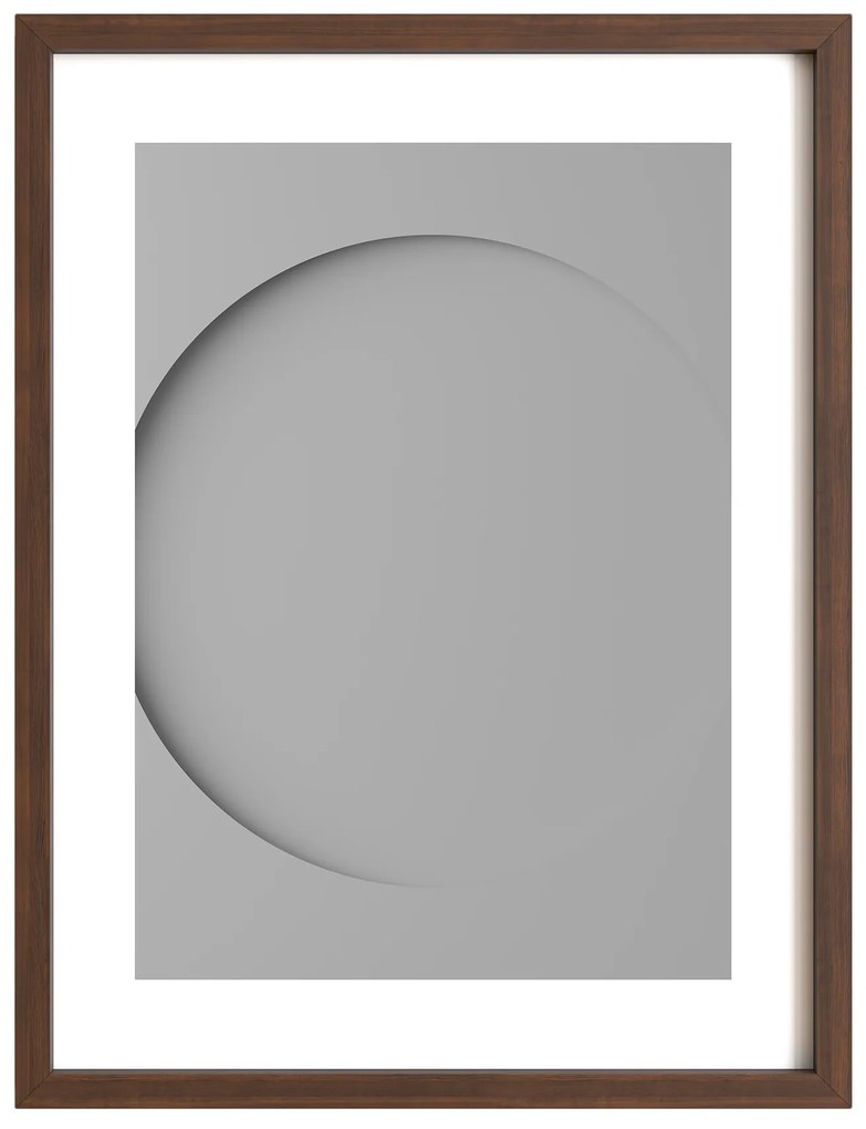 Idealform Poster no. 5 Round composition Barva: Smokey taupe, Velikost: 300x400 mm