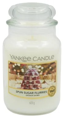 Svíčka vonná sklo Yankee candle SPUN SUGAR FLURRIES 623g (hoří 150hod) 716299