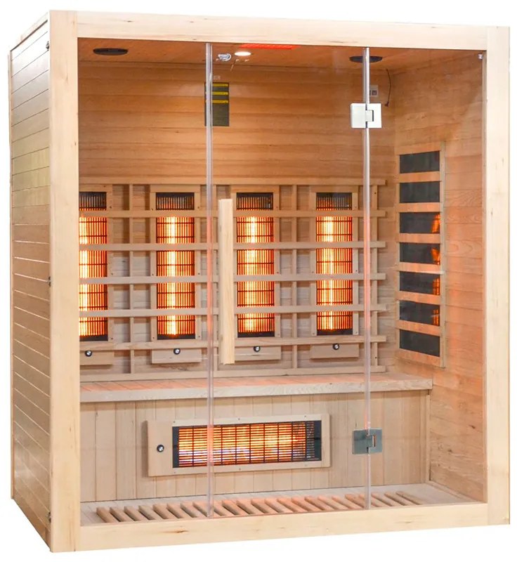 BPS-koupelny Infrasauna Relax  175x120, 4 osoby