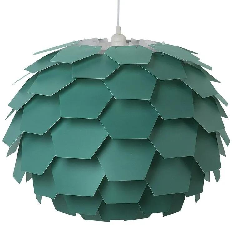 Velká zelená stropní lampa - SEGRE