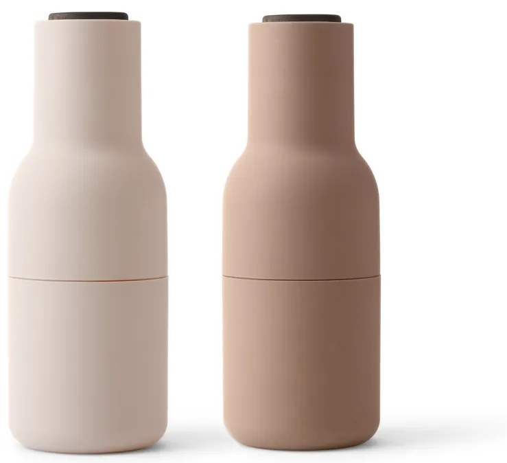 Menu Mlýnky na sůl a pepř Bottle Nudes, Walnut Lid