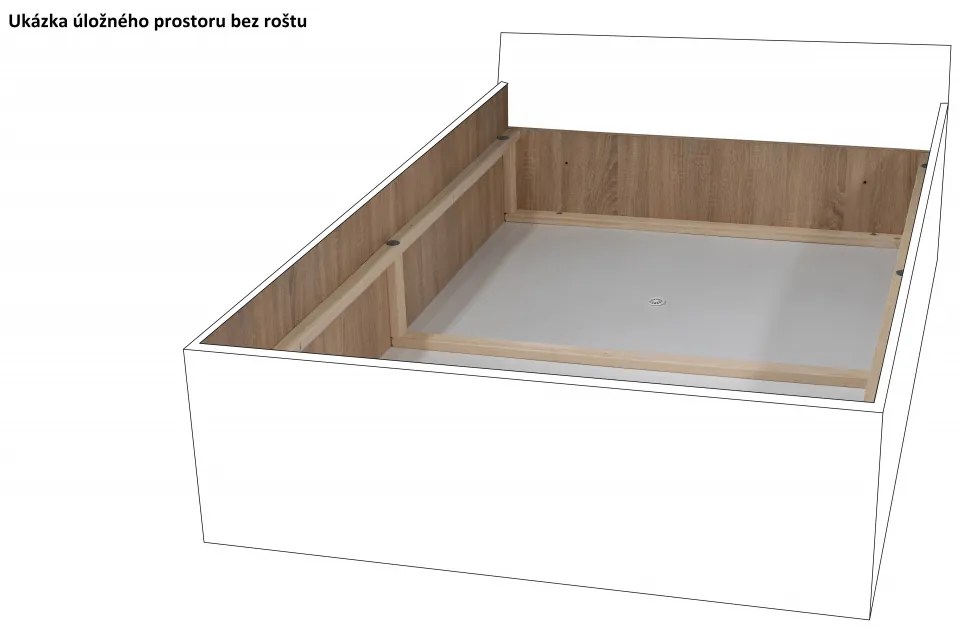 Postel Modul 90x200 cm vysoká 70 cm - výběr barev