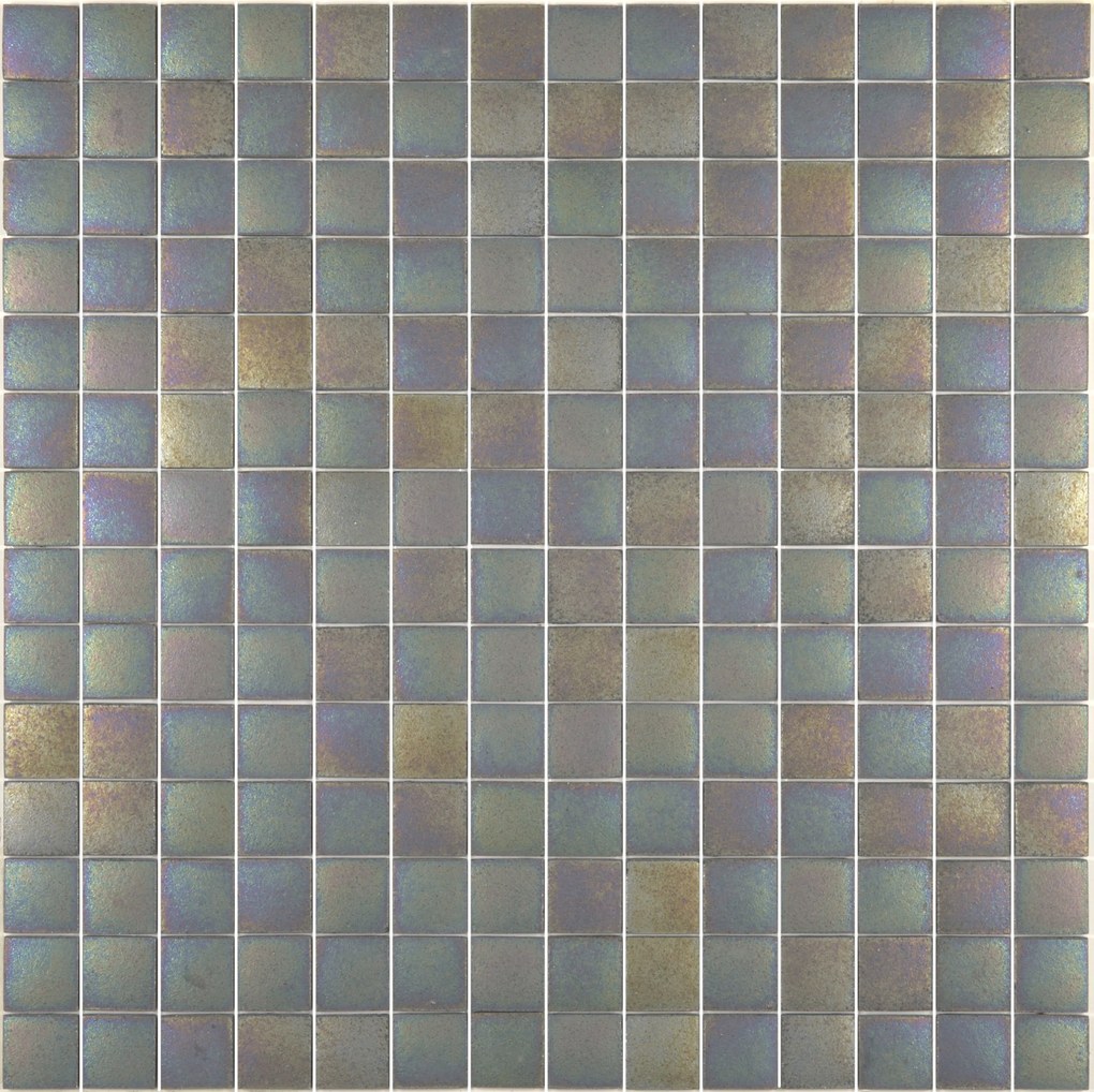 Hisbalit Obklad skleněná modrá Mozaika 717 2,5x2,5 (33,3x33,3) cm - 25717MH