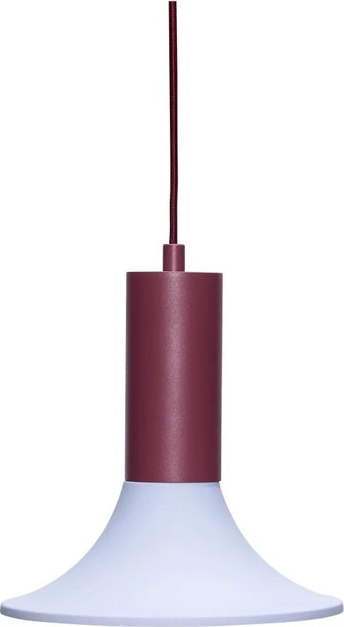 Vínové/světle modré kovové stmívatelné závěsné svítidlo ø 25 cm Luminary – Hübsch