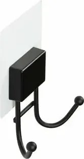 Compactor Bestlock Black Magic systém Dvojitý samolepicí háček bez vrt